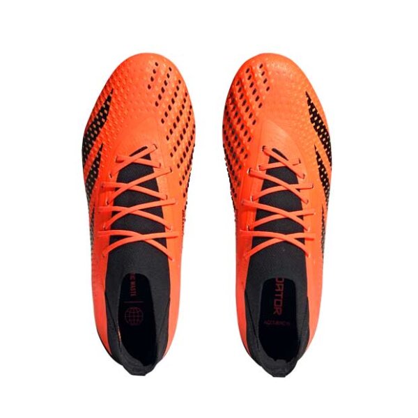 adidas Predator Accuracy.1 SG Fußballschuh orange/schwarz - Absolute ...